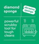 Diamond Sponges | Scour Sponge | For Tough Stains | Koh