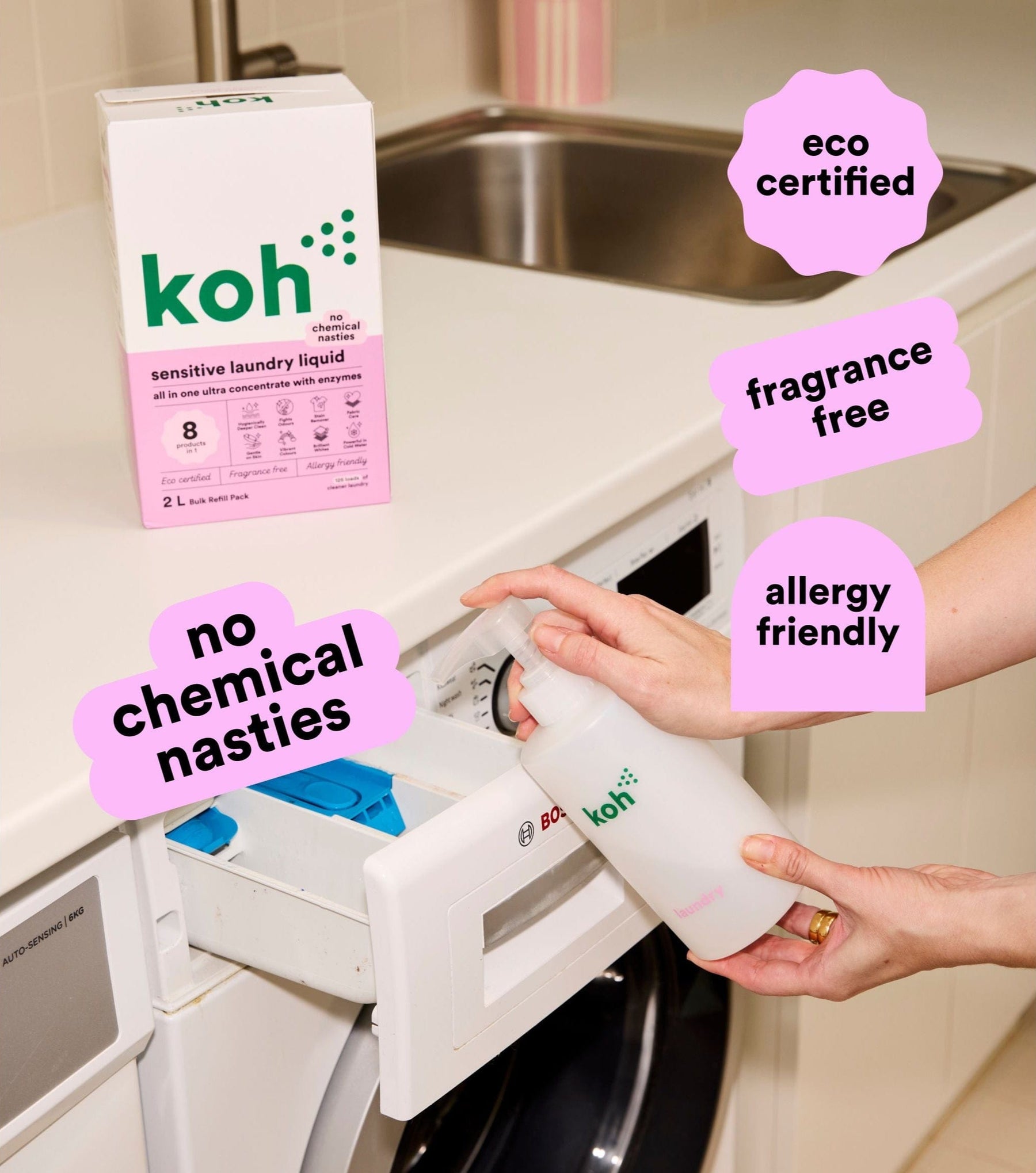 Sensitive Laundry Liquid | Koh