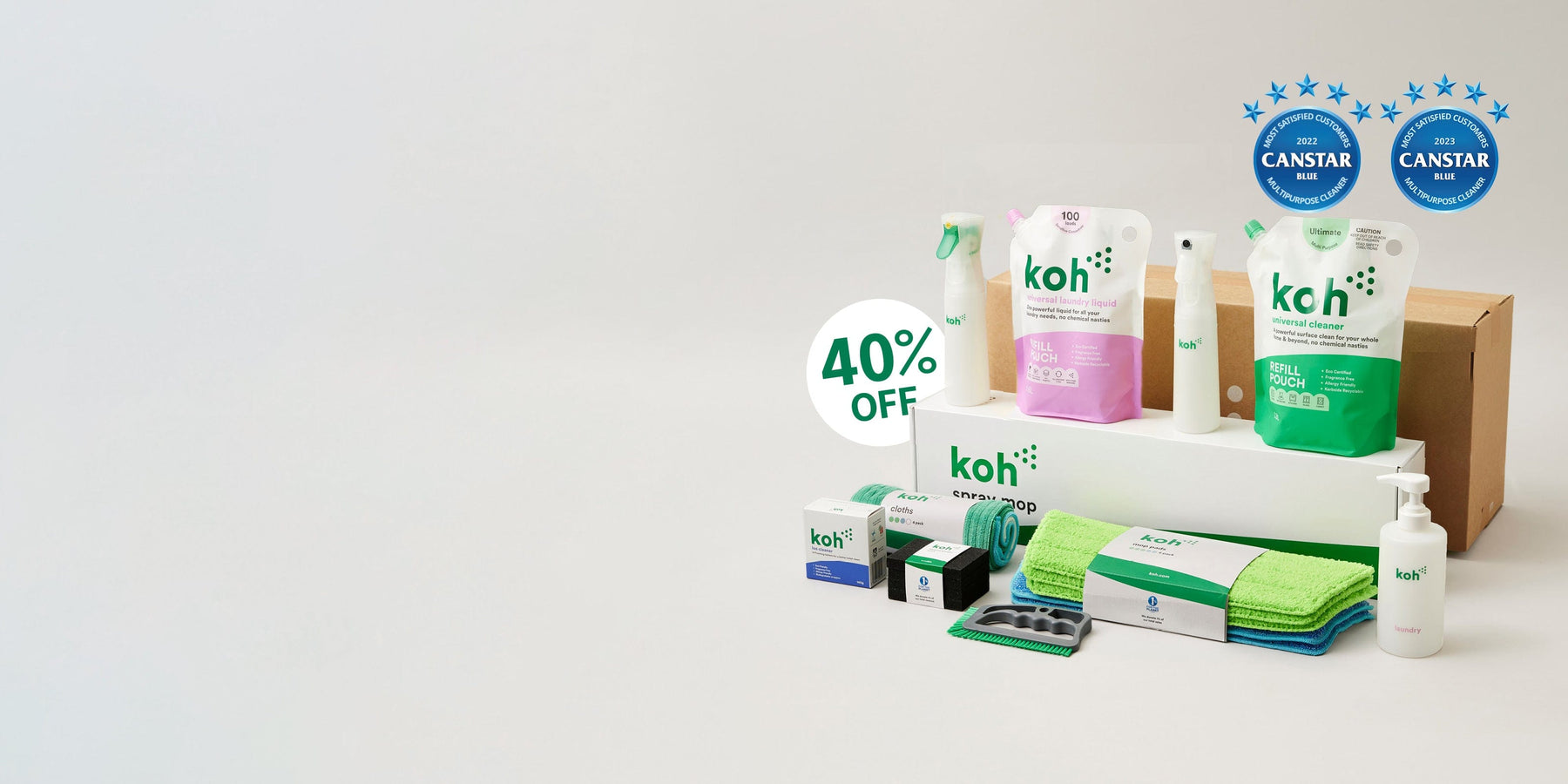 Koh® | Eco-Friendly Multipurpose Cleaning Products & Supplies