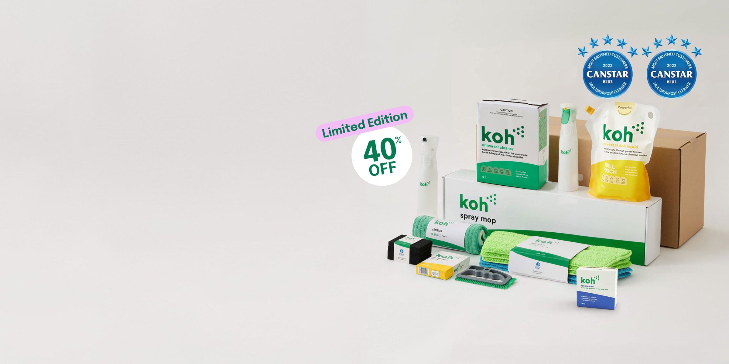 Koh® | Eco-Friendly Multipurpose Cleaning Products & Supplies