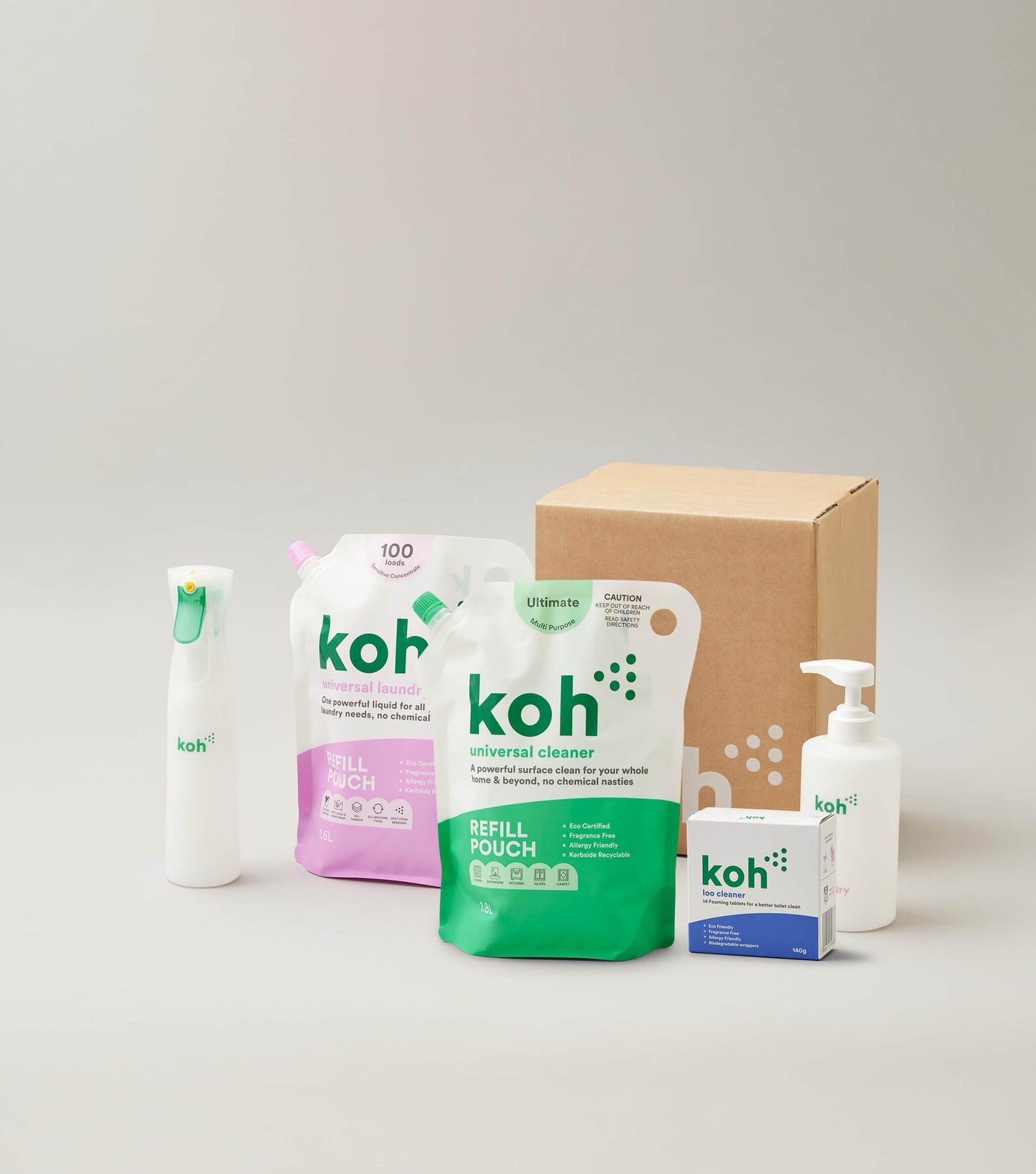 Refill Your Koh | Reusable Cleaning System For Your Home | Koh
