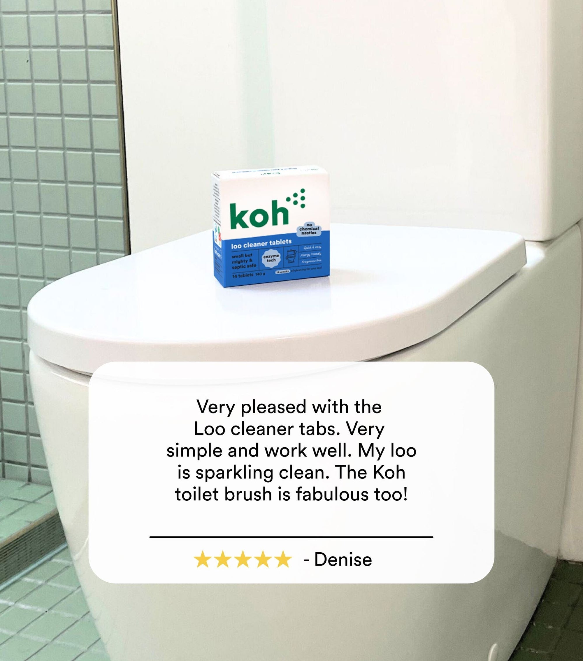 Loo Cleaner Tablets | Clean Your Toilet With Ease | Koh
