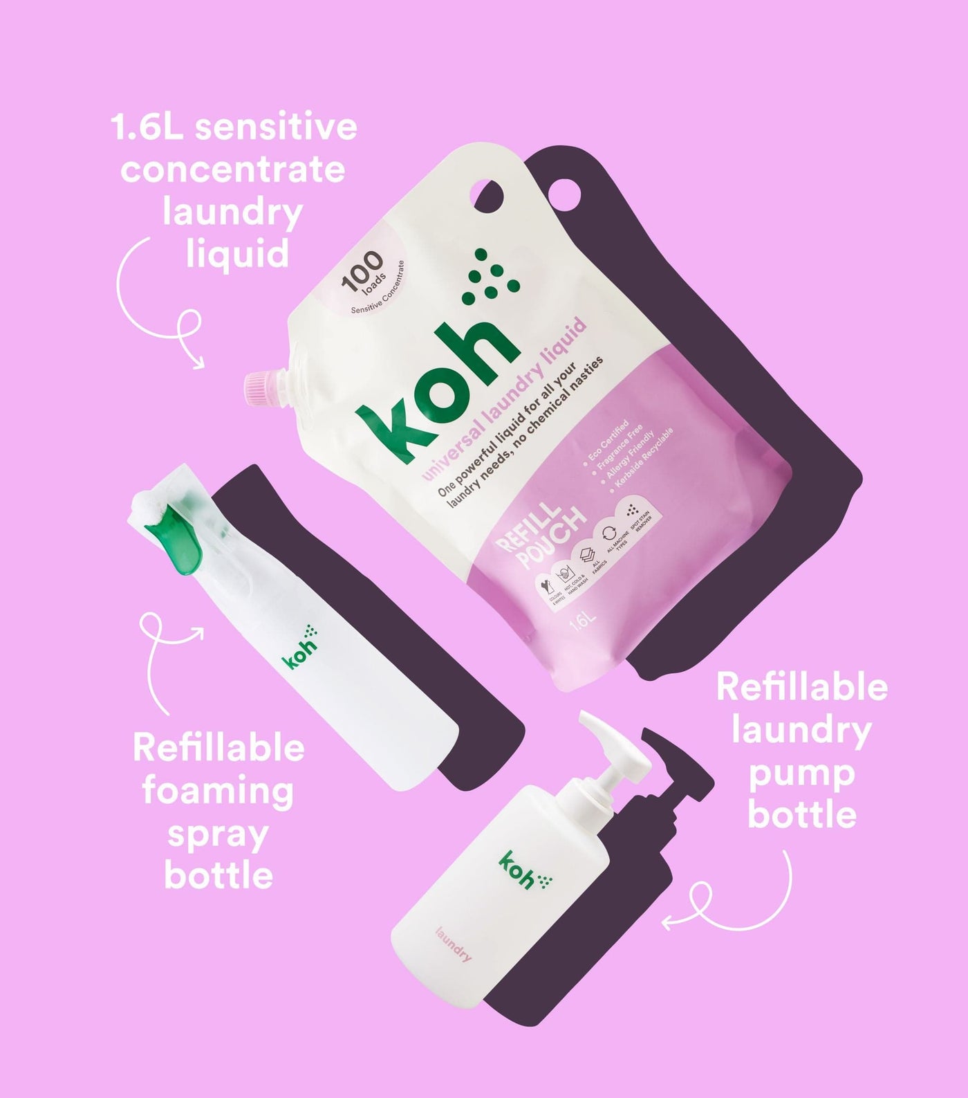 Koh® | Eco-Friendly Multipurpose Cleaning Products & Supplies
