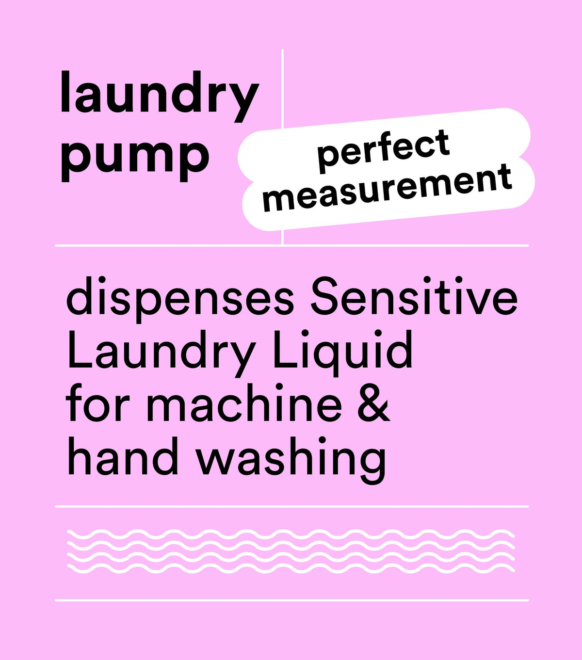 Laundry Liquid Dispensing Pump | Perfect Dose | Koh