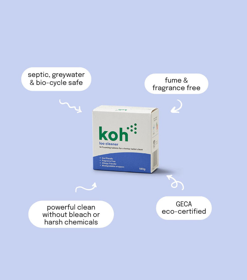 Loo Cleaner Tablets | Clean Your Toilet With Ease | Koh