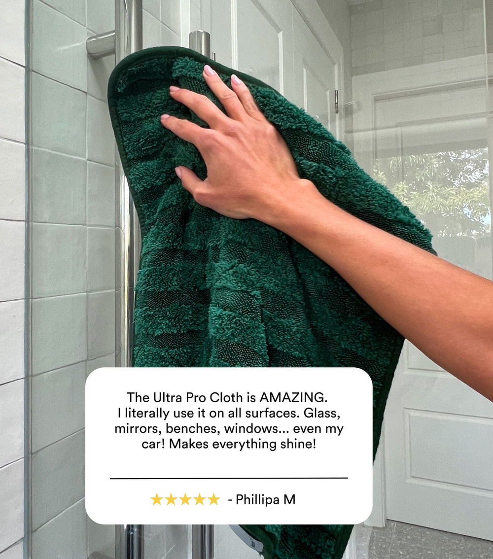 Ultra Pro Cloth | Streak-Free Finish for Glass, Steel & Benchtops | Koh