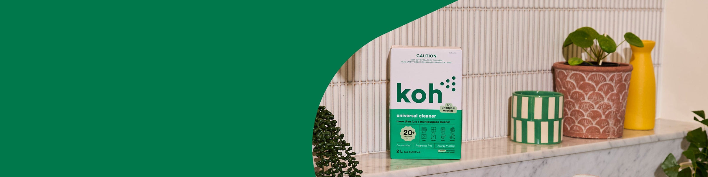 Refill Your Koh | Reusable Cleaning System For Your Home | Koh