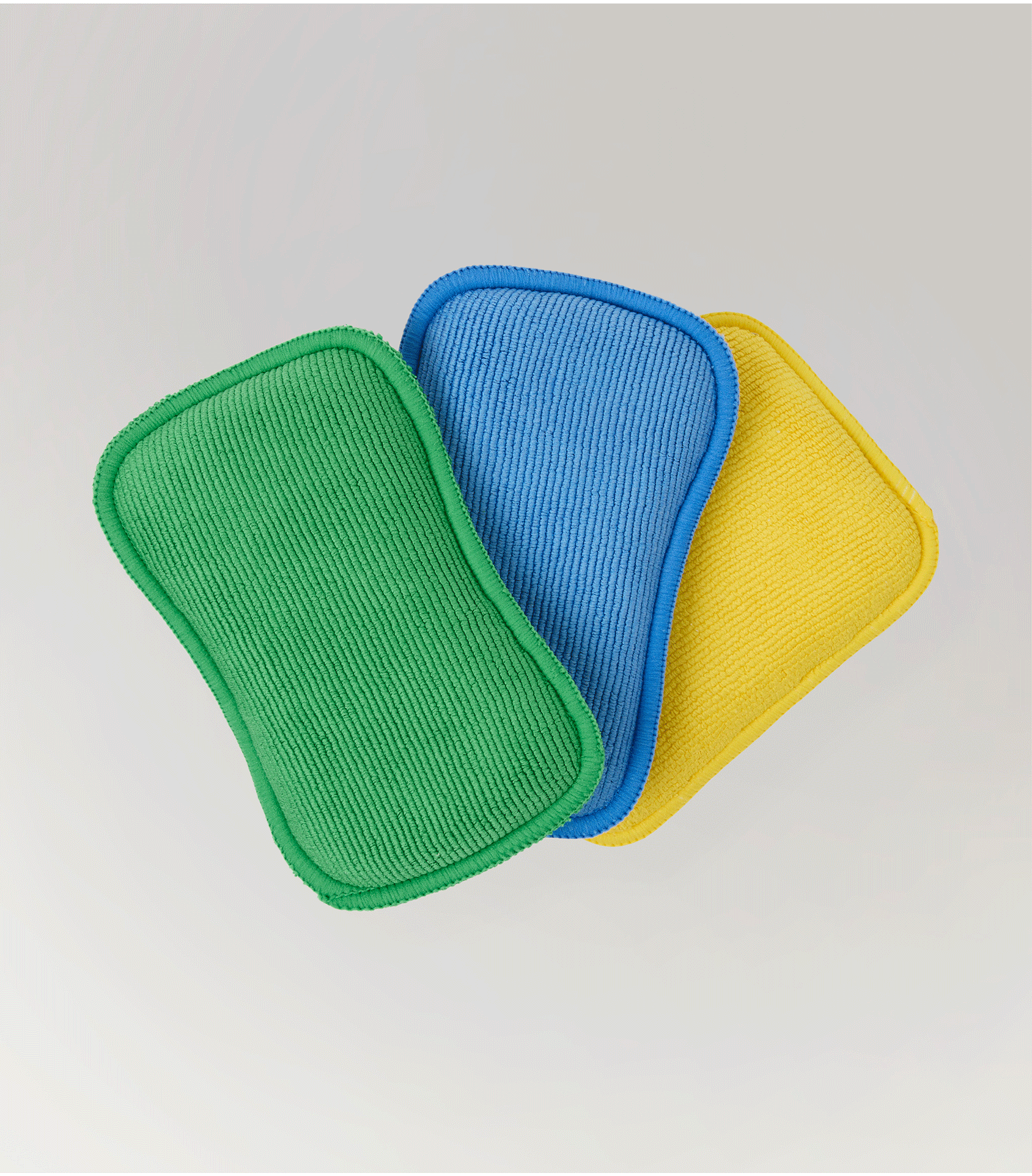 Scrubby Pads 3pk | Double-Sided Cleaning Pads for Every Surface | Koh