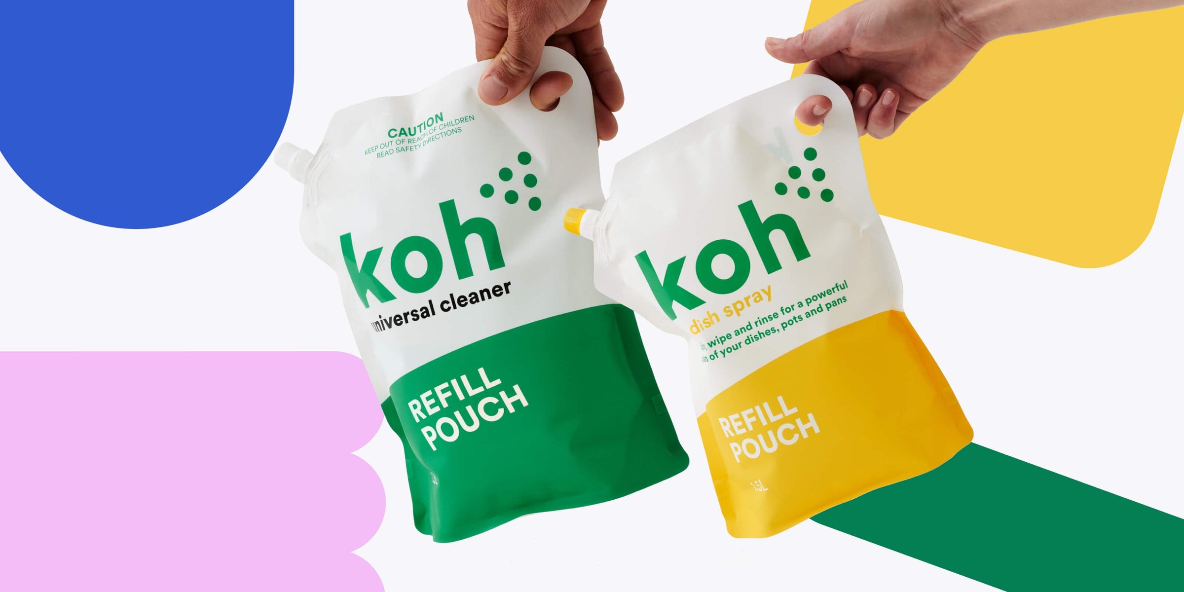 Refill Your Koh | Reusable Cleaning System For Your Home | Koh